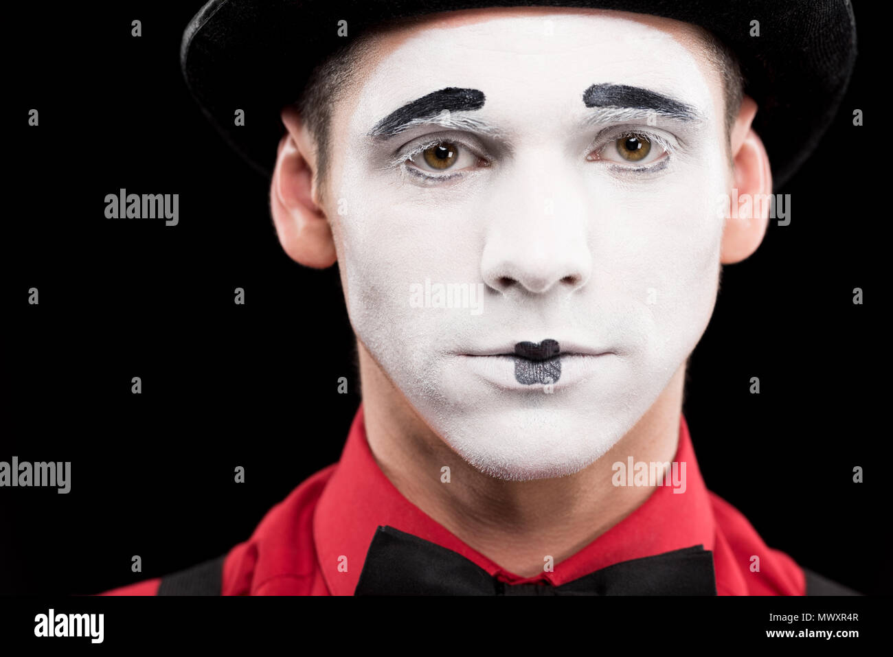 Sad Mime Makeup