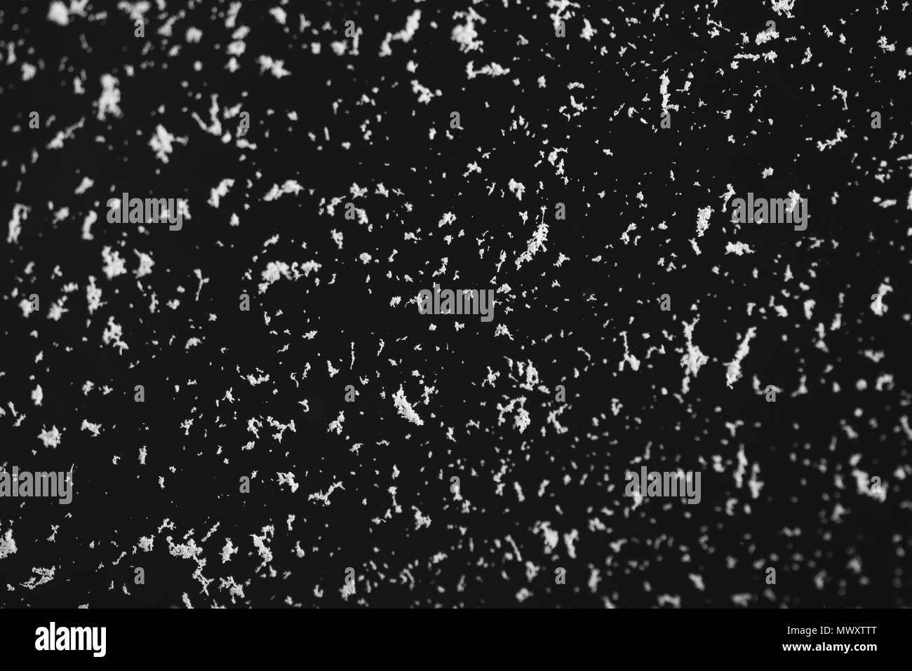 abstract black background with white particles Stock Photo - Alamy
