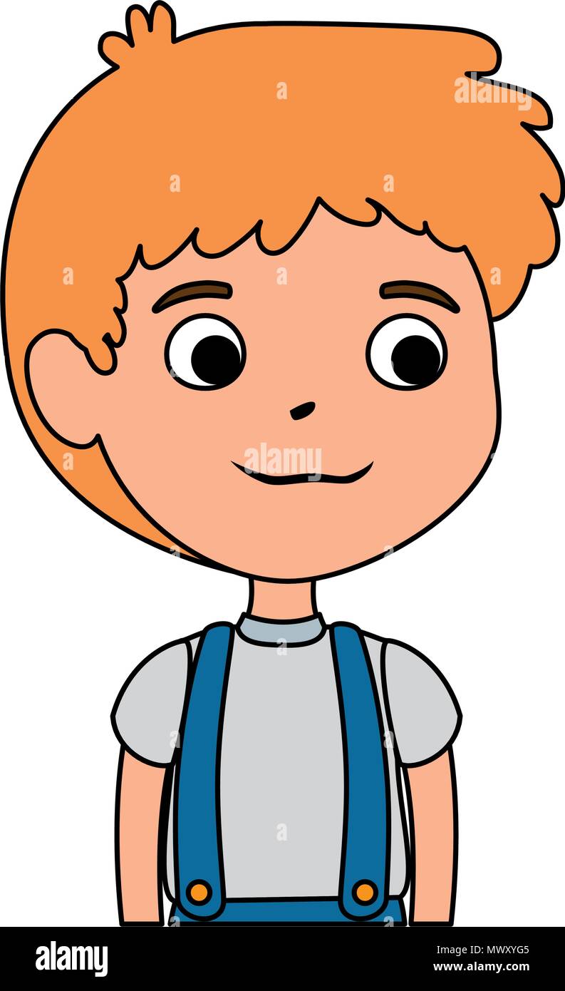 little boy son character vector illustration design Stock Vector Image ...