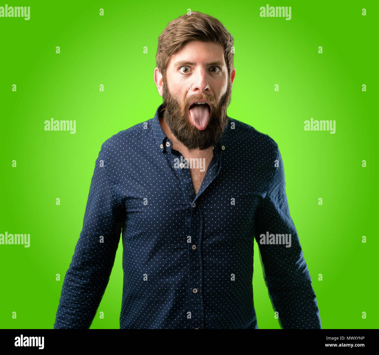 Grossed out guy hi-res stock photography and images - Alamy