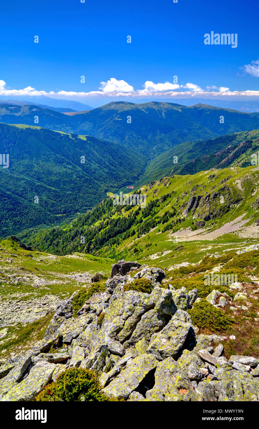 Beautiful landscape in the high mountain Stock Photo - Alamy