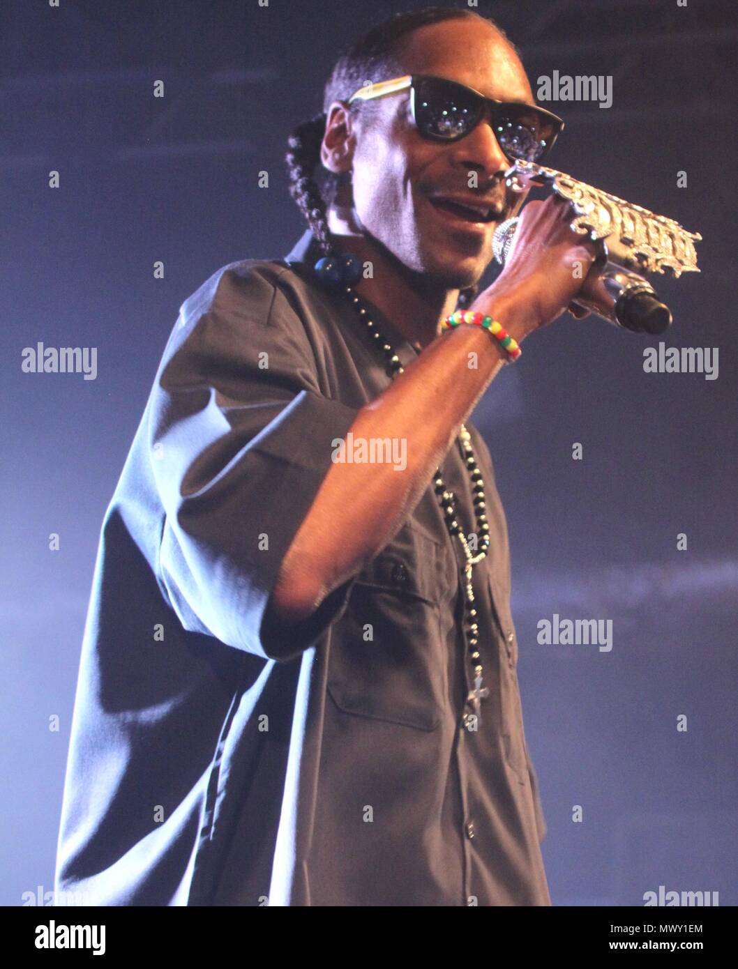 Liverpool, Uk, American Rap star snoop dogg performs at Liverpool 02 ...
