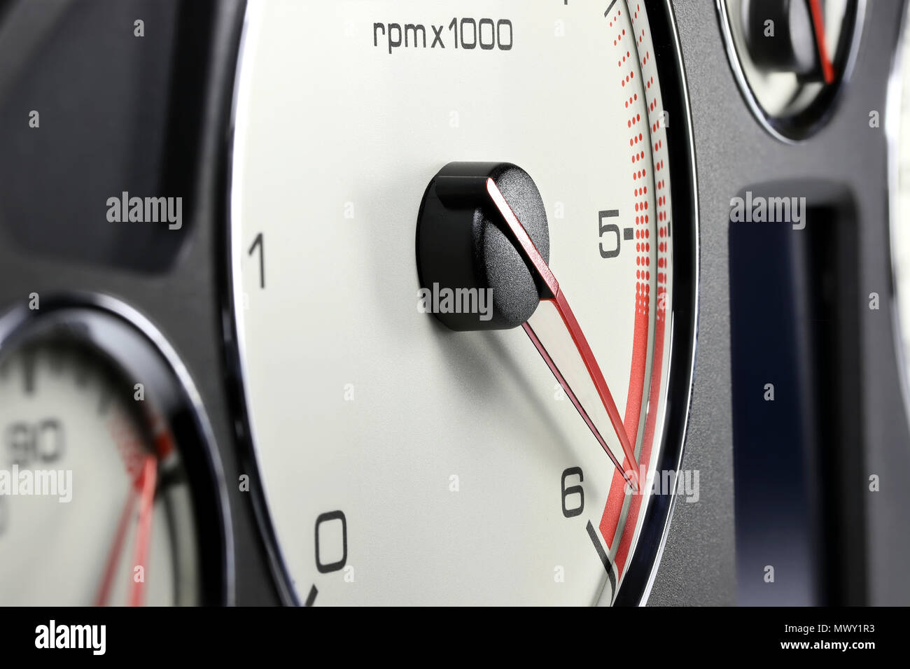 Tachometer Rev Counter In Dash High Resolution Stock Photography and ...