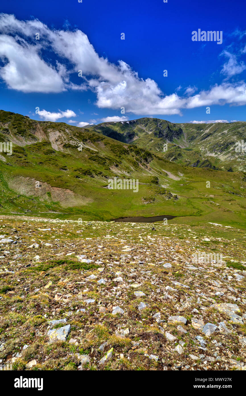 Beautiful landscape in the high mountain Stock Photo - Alamy