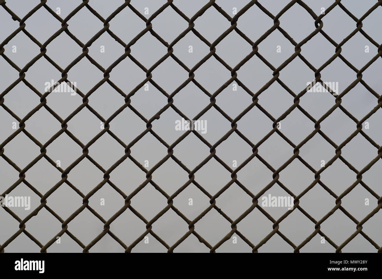 Rusty Chain Link Fence Texture