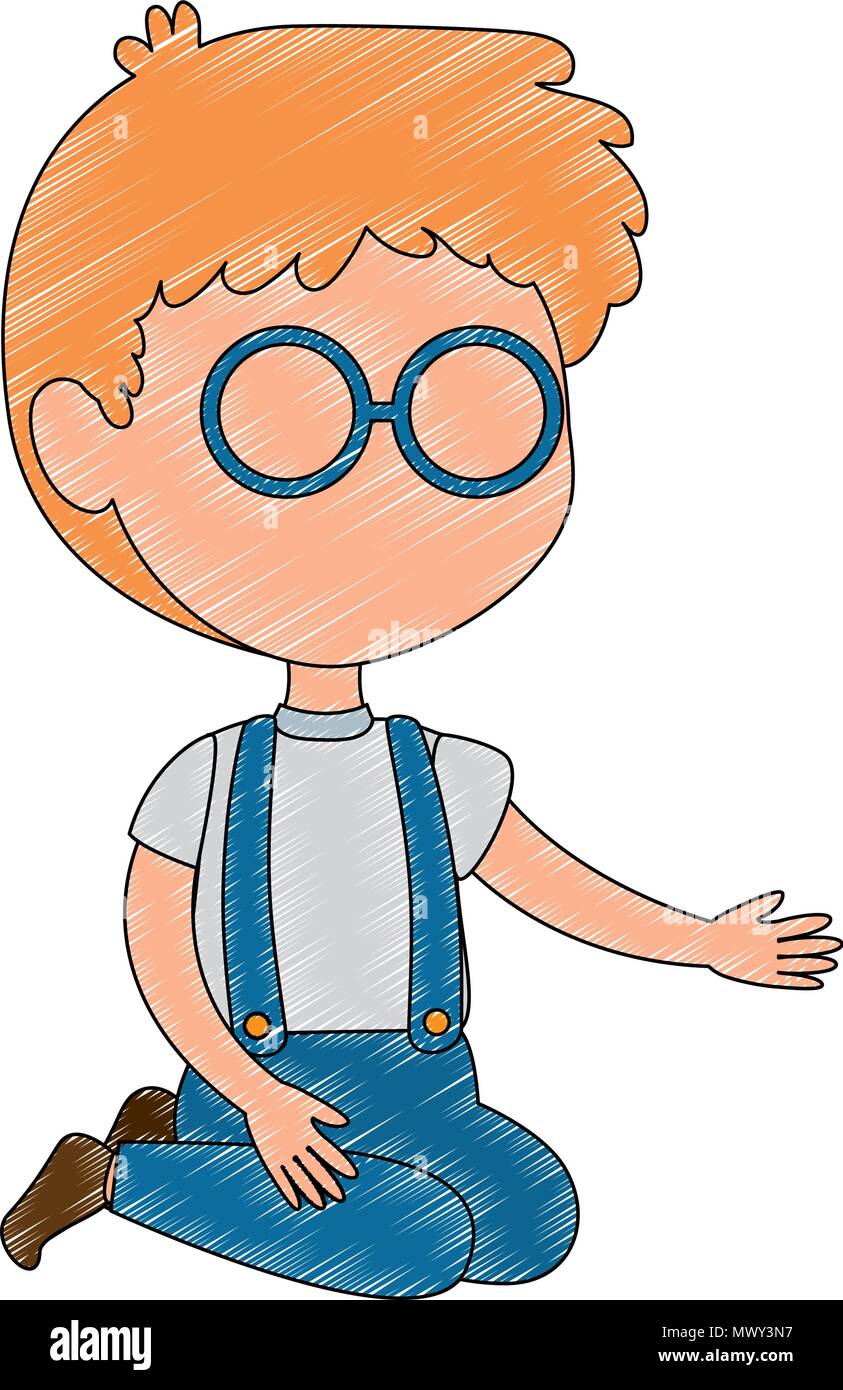 little boy son character Stock Vector Image & Art - Alamy