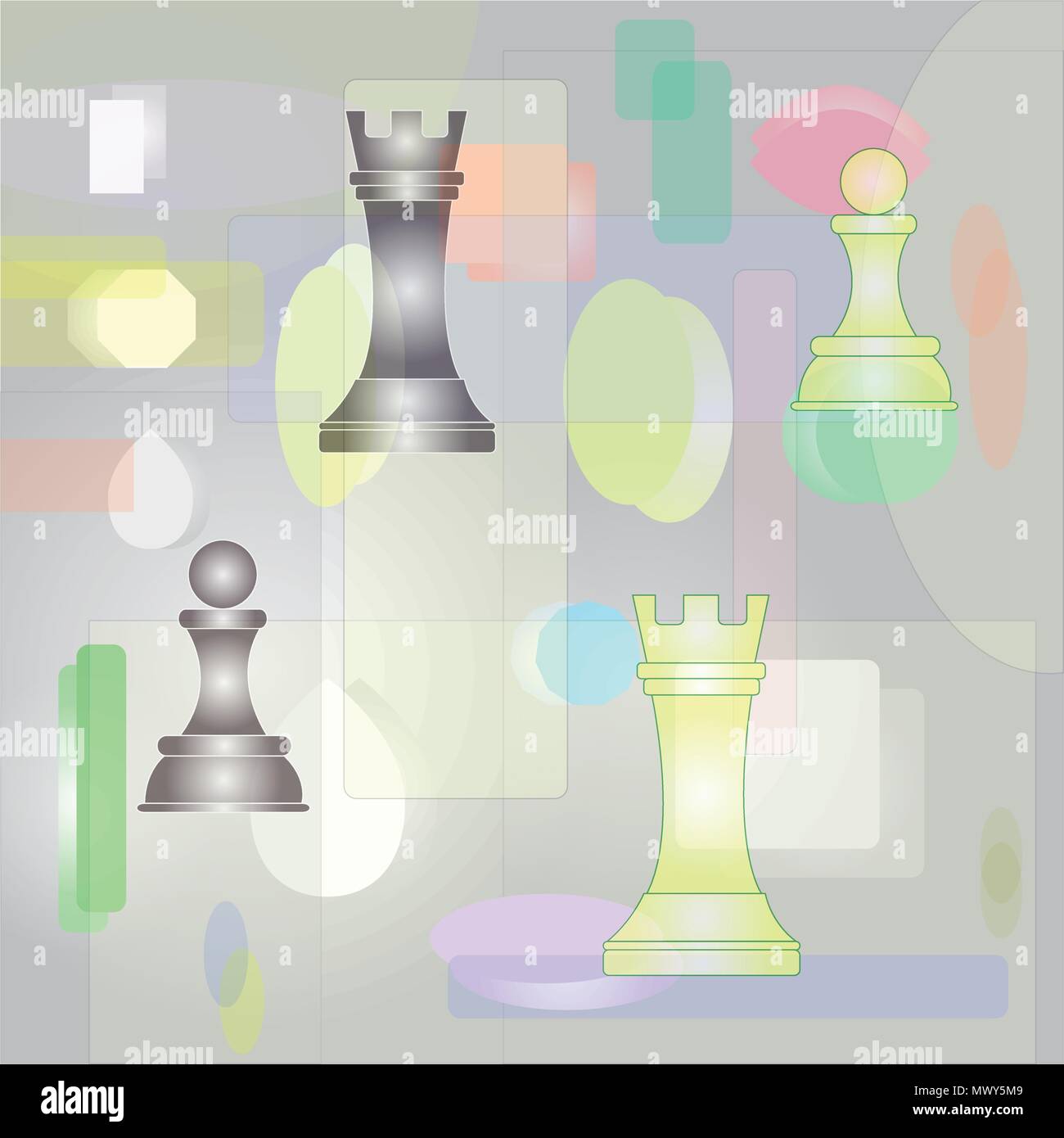 Chess nice set Stock Vector Images - Alamy