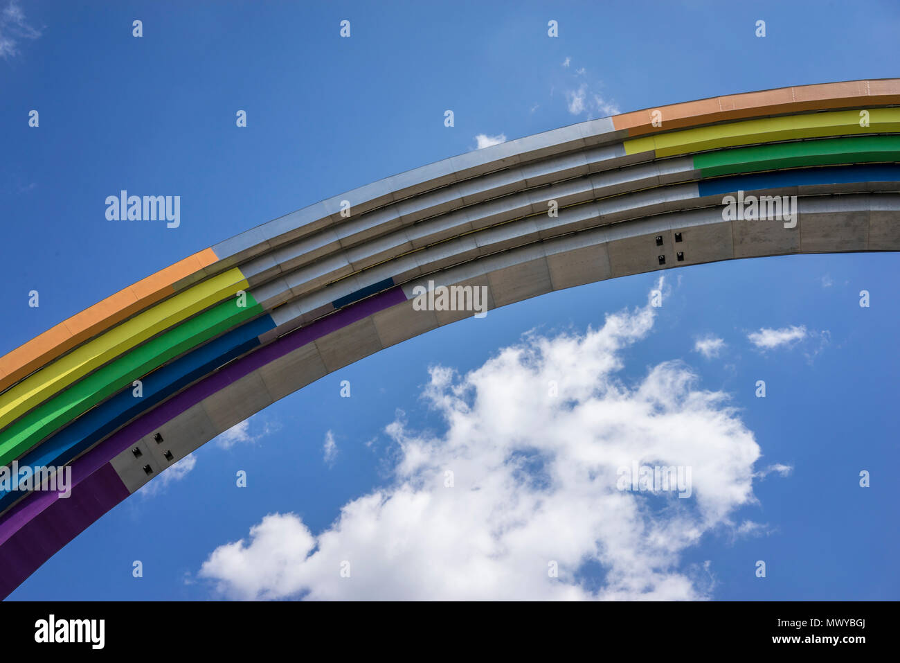 The Friendship of Nations arch, which was originally constructed to ...