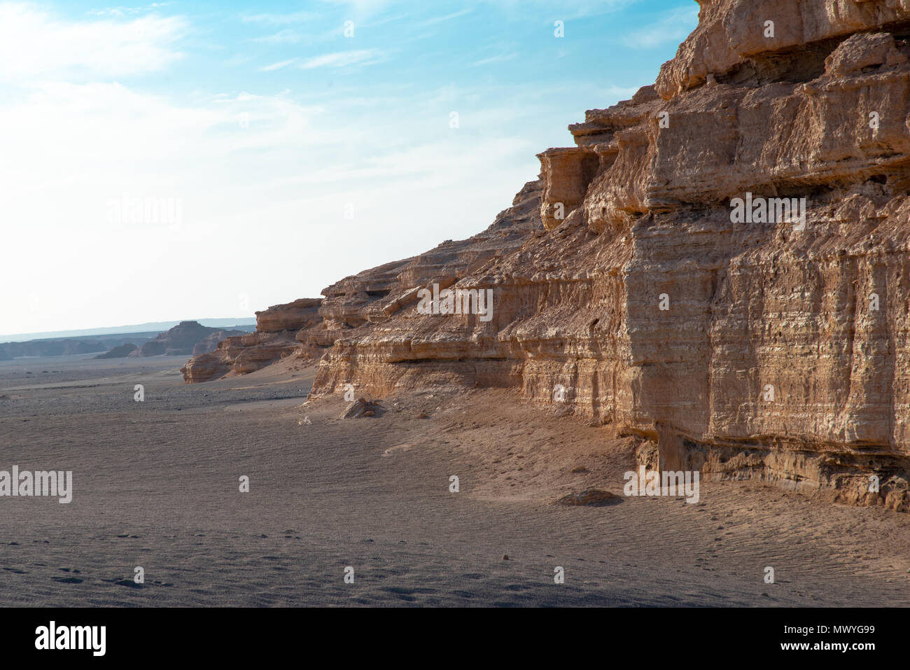 Rock Formations in Yadan National Geologic Park, Gansu Province, China ...