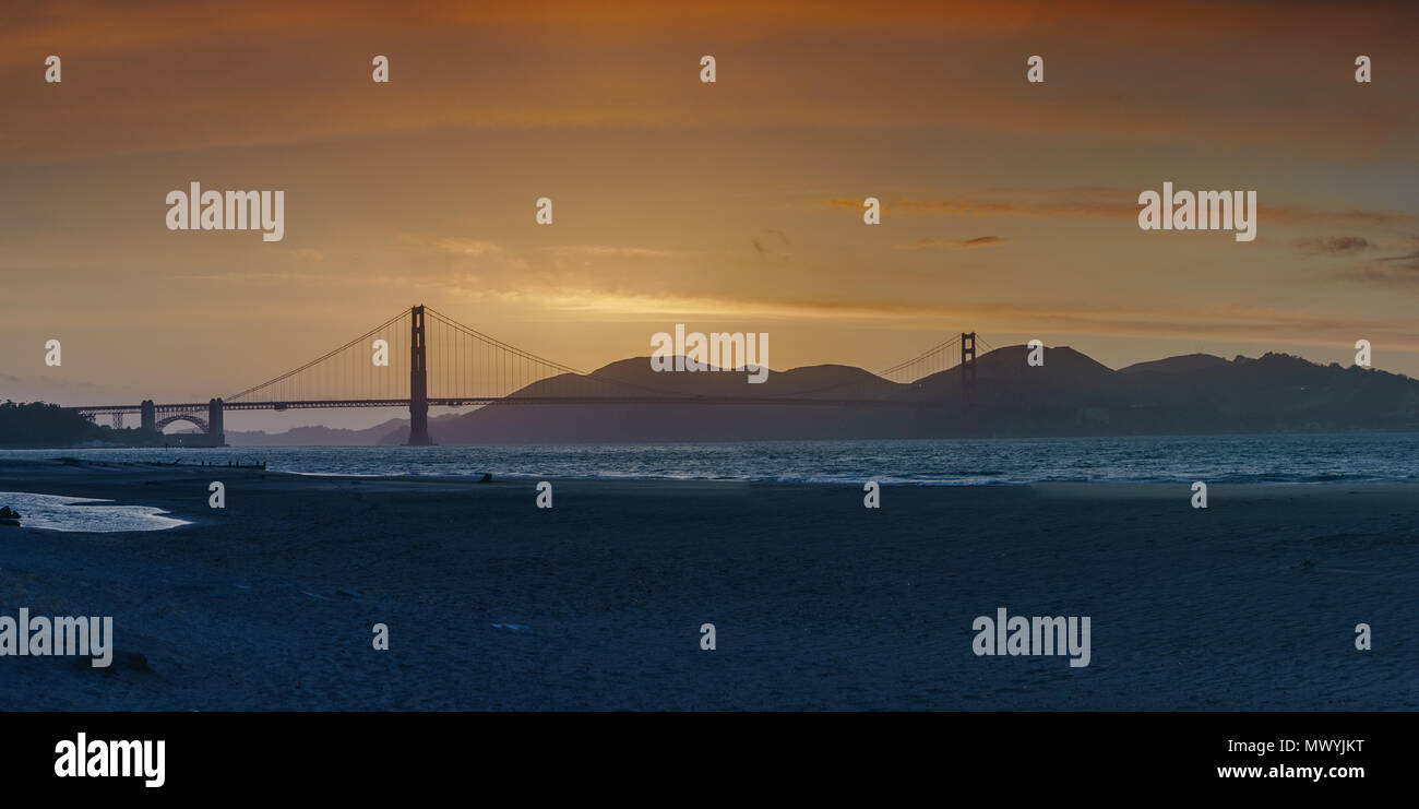 The Golden Gate Bridge is a suspension bridge spanning the Golden Gate ...