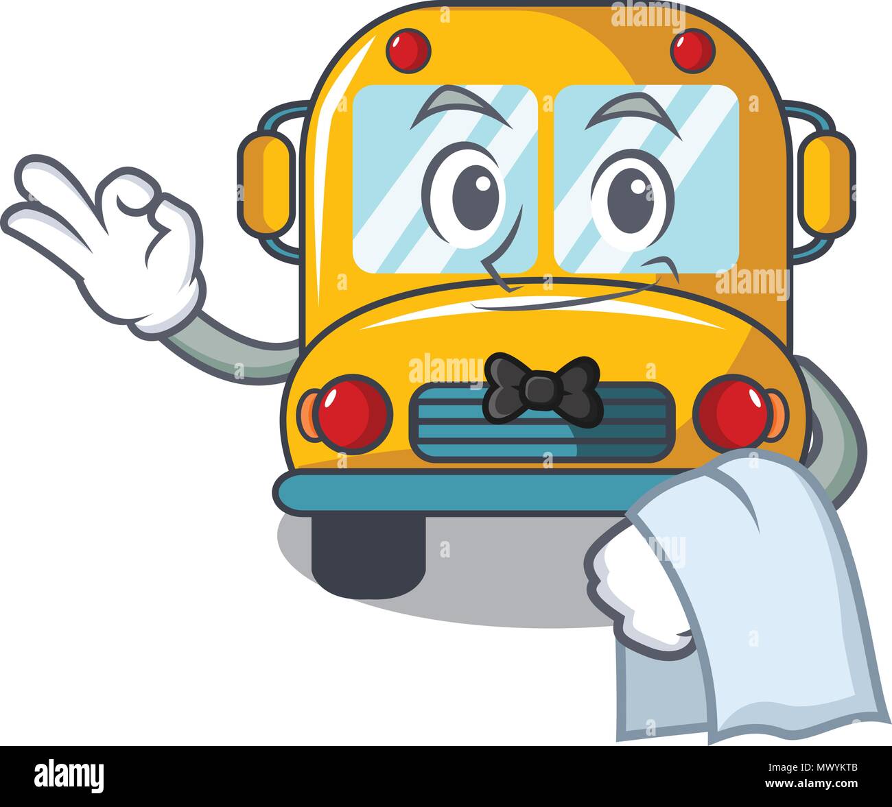 Bus restaurant school Stock Vector Images - Alamy