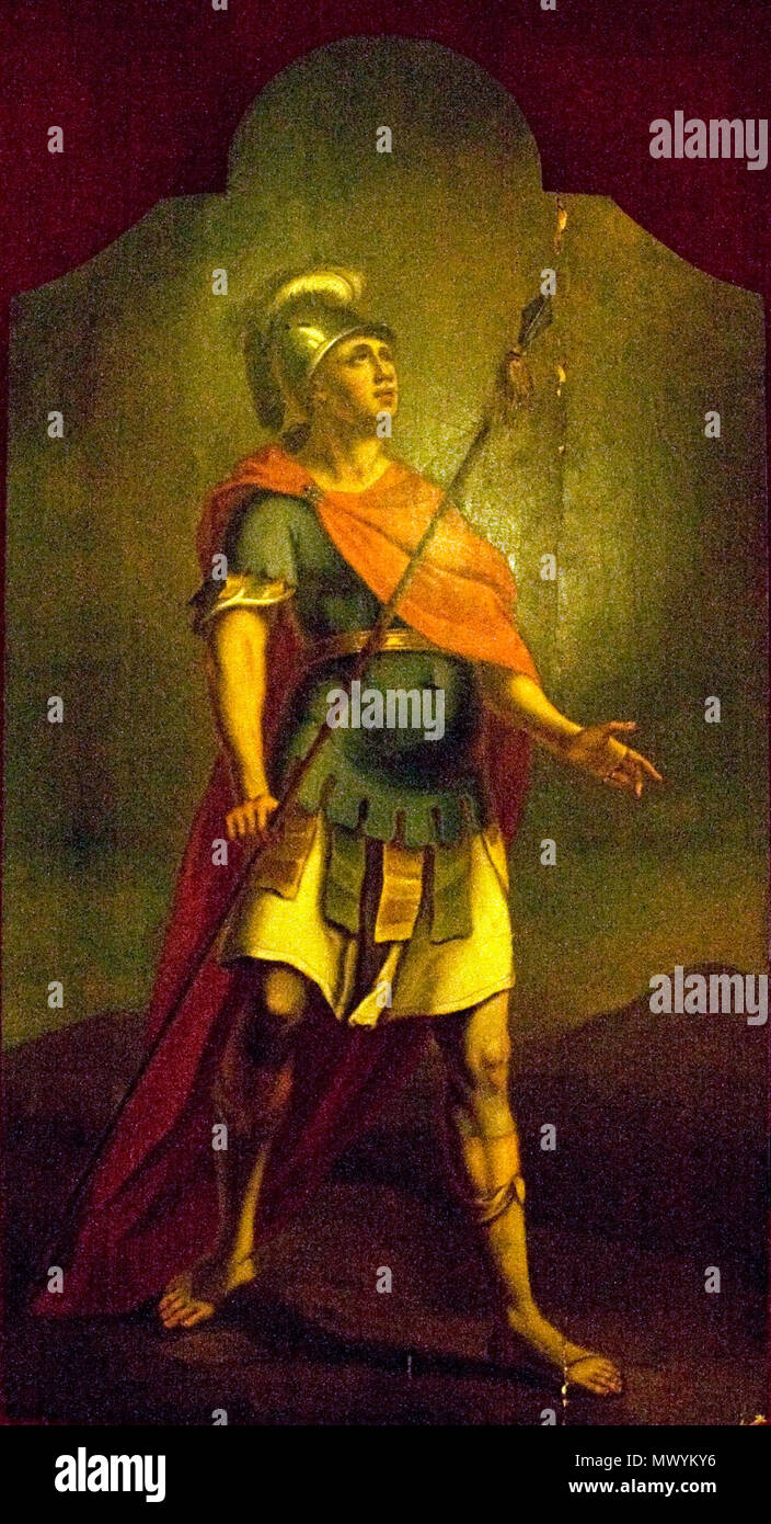 . Magyar: Római katona egy kálvária-csoportról English: Roman soldier ...