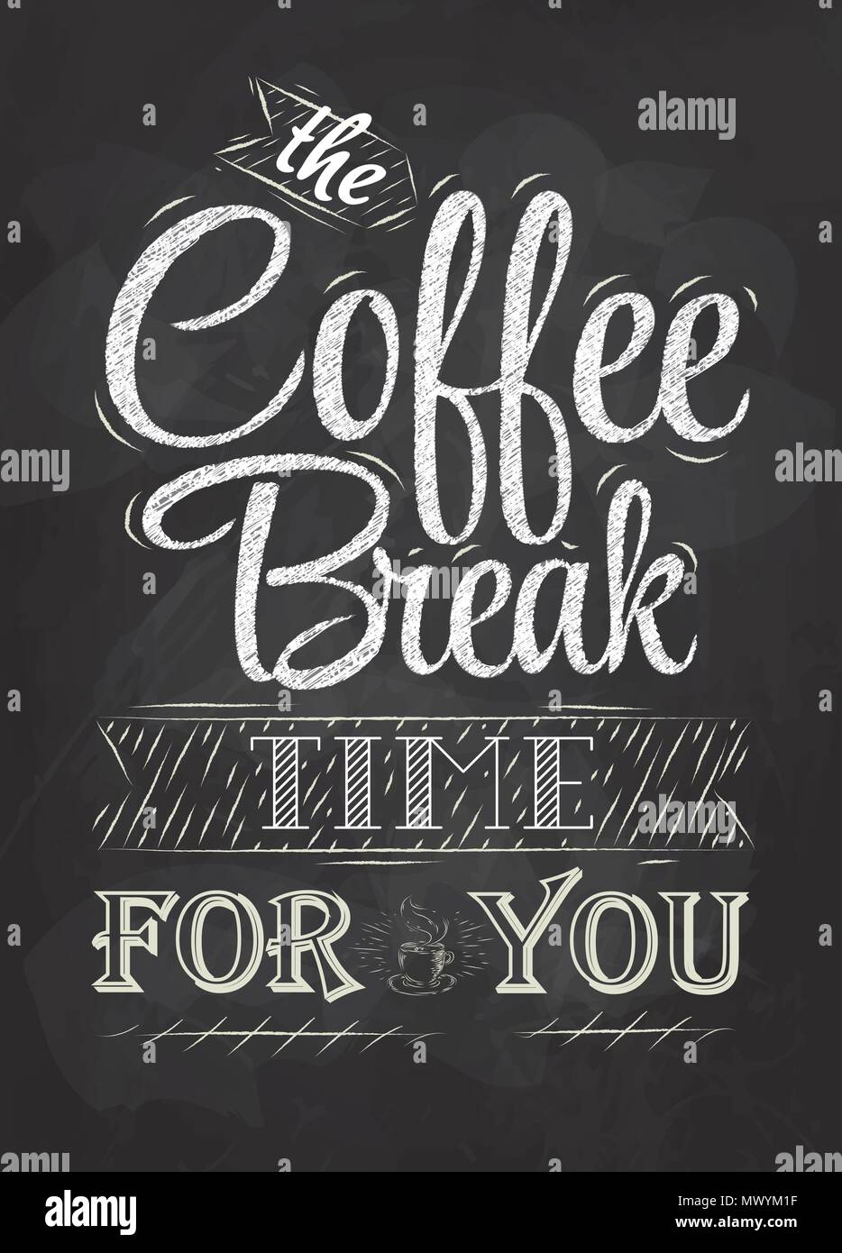 Break time Stock Vector Images - Alamy