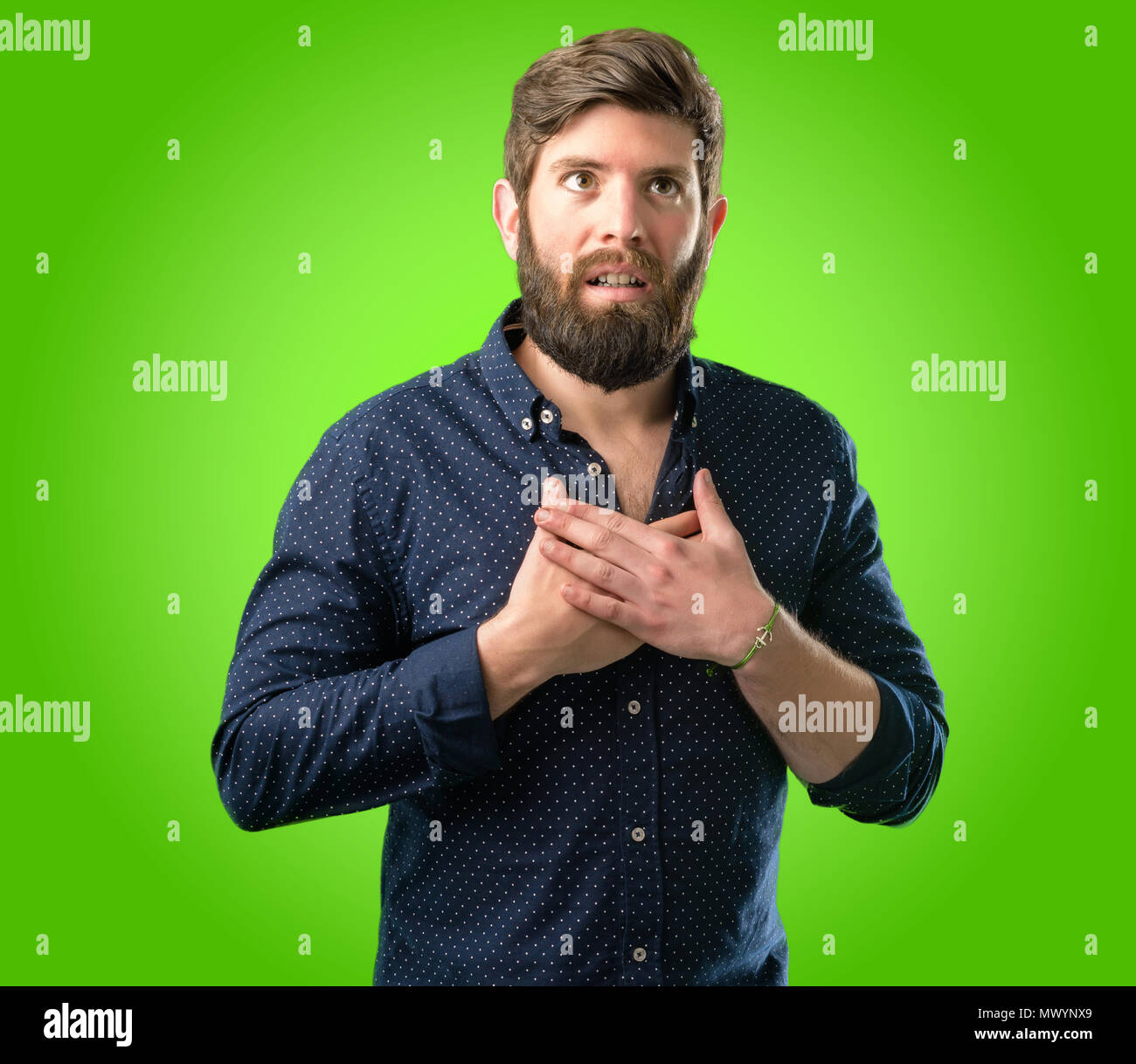 Hand over heart gratitude hi-res stock photography and images - Alamy