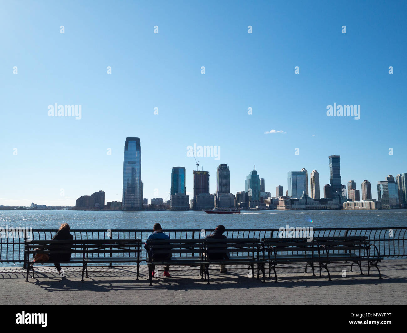 Usa new york manhattan sky line hi-res stock photography and images - Alamy