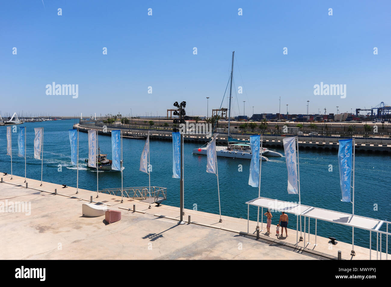 Veles e Vents building in the port of valencia created by David ...