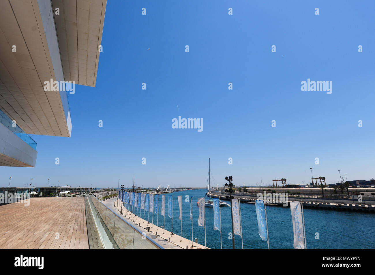 Veles e Vents building in the port of valencia created by David ...