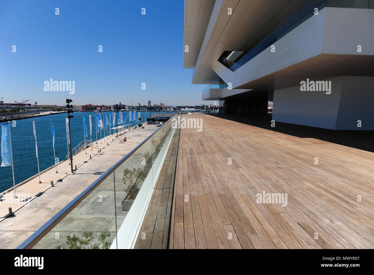 Veles e Vents building in the port of valencia created by David ...