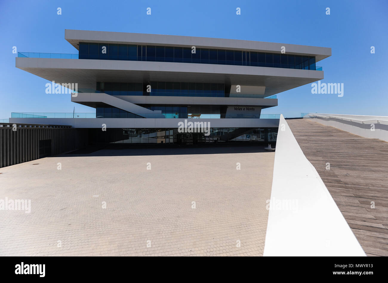Veles e Vents building in the port of valencia created by David ...