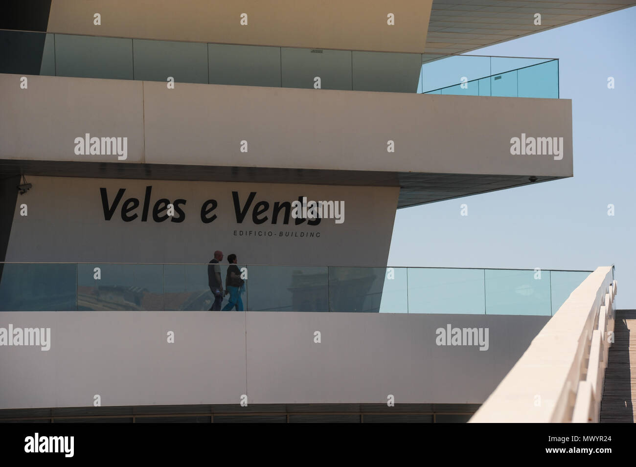 Veles e Vents building in the port of valencia created by David ...