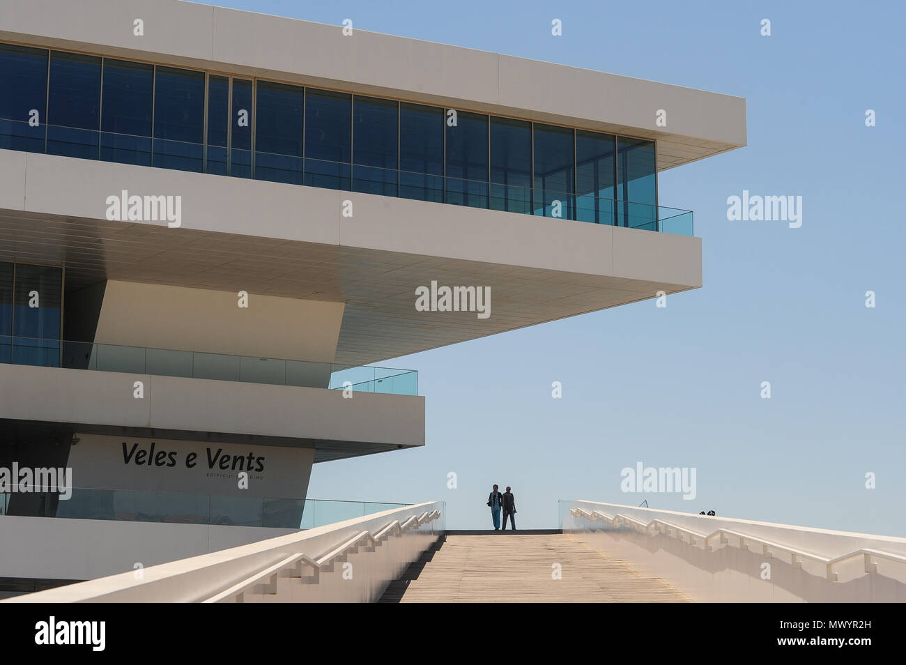 Veles e Vents building in the port of valencia created by David ...
