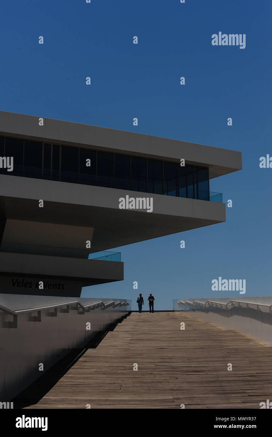 Veles e Vents building in the port of valencia created by David ...