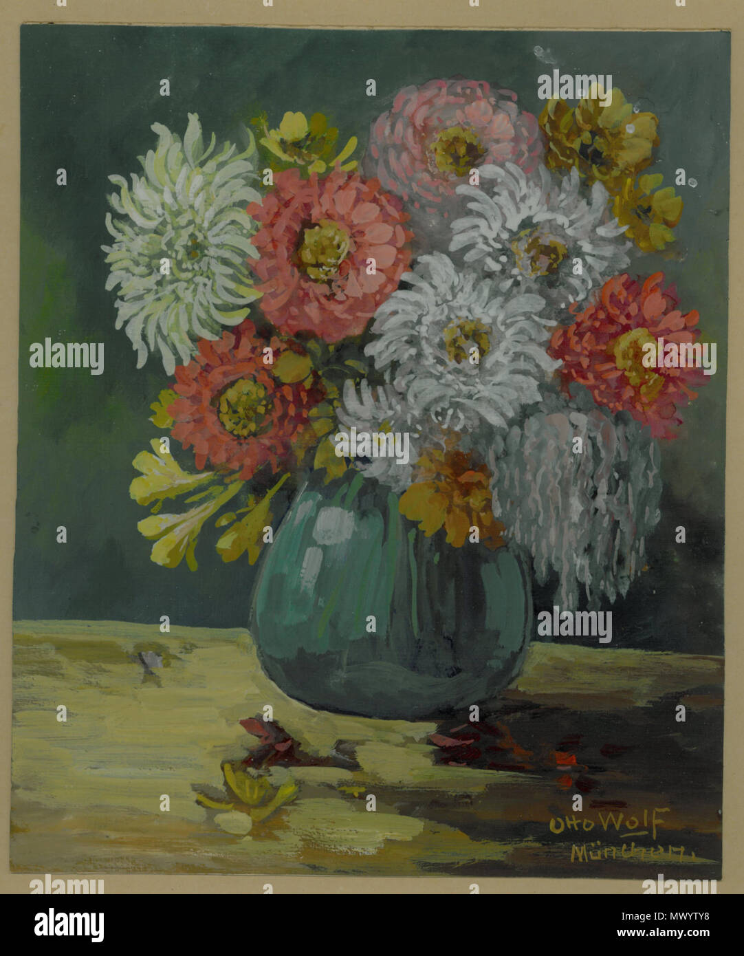 . Deutsch: Otto Wolf - Blumenstilleben . Otto Friedrich Wolf (1855–1940 ...