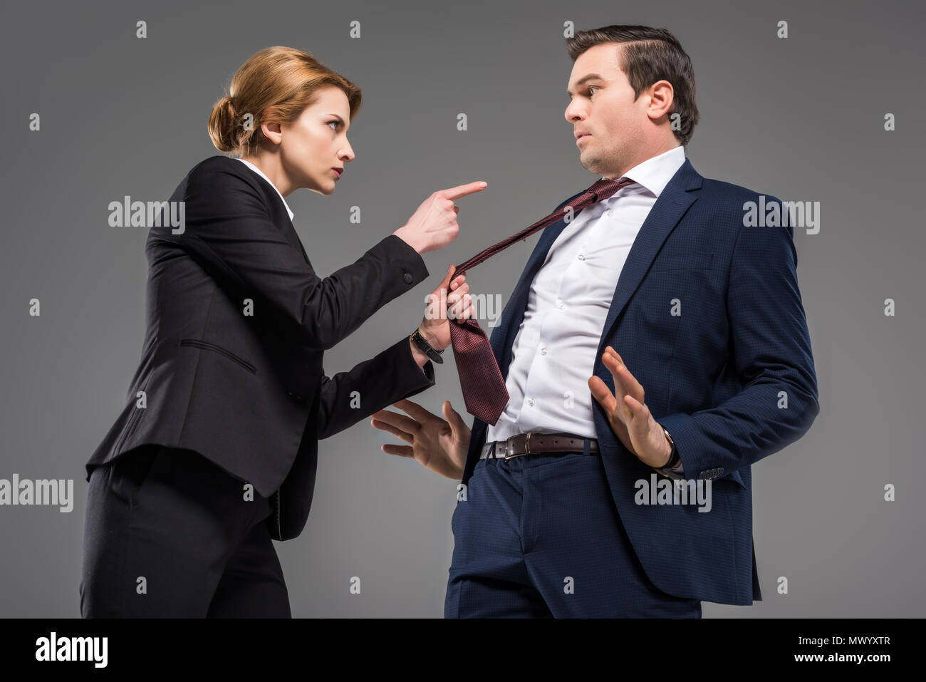 Angry female boss hi-res stock photography and images - Alamy