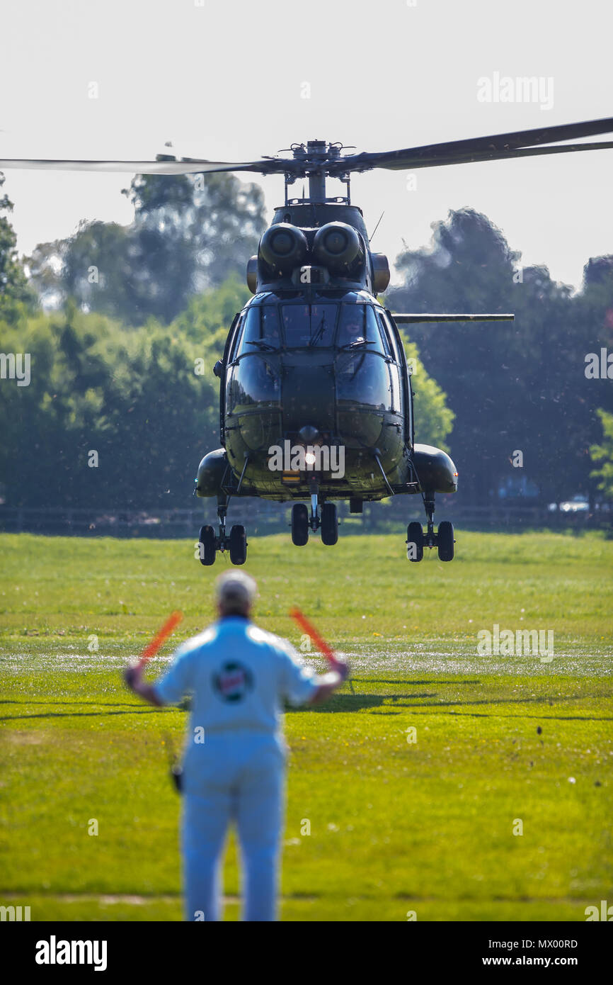 Aircraft display at Old Warden Airfield, Bedfordshire as part of the ...