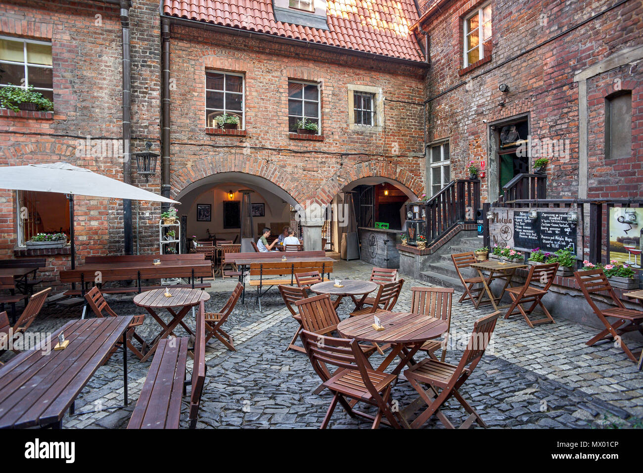Wroclaw wroclaw motyla noga restaurant pub hi-res stock photography and ...