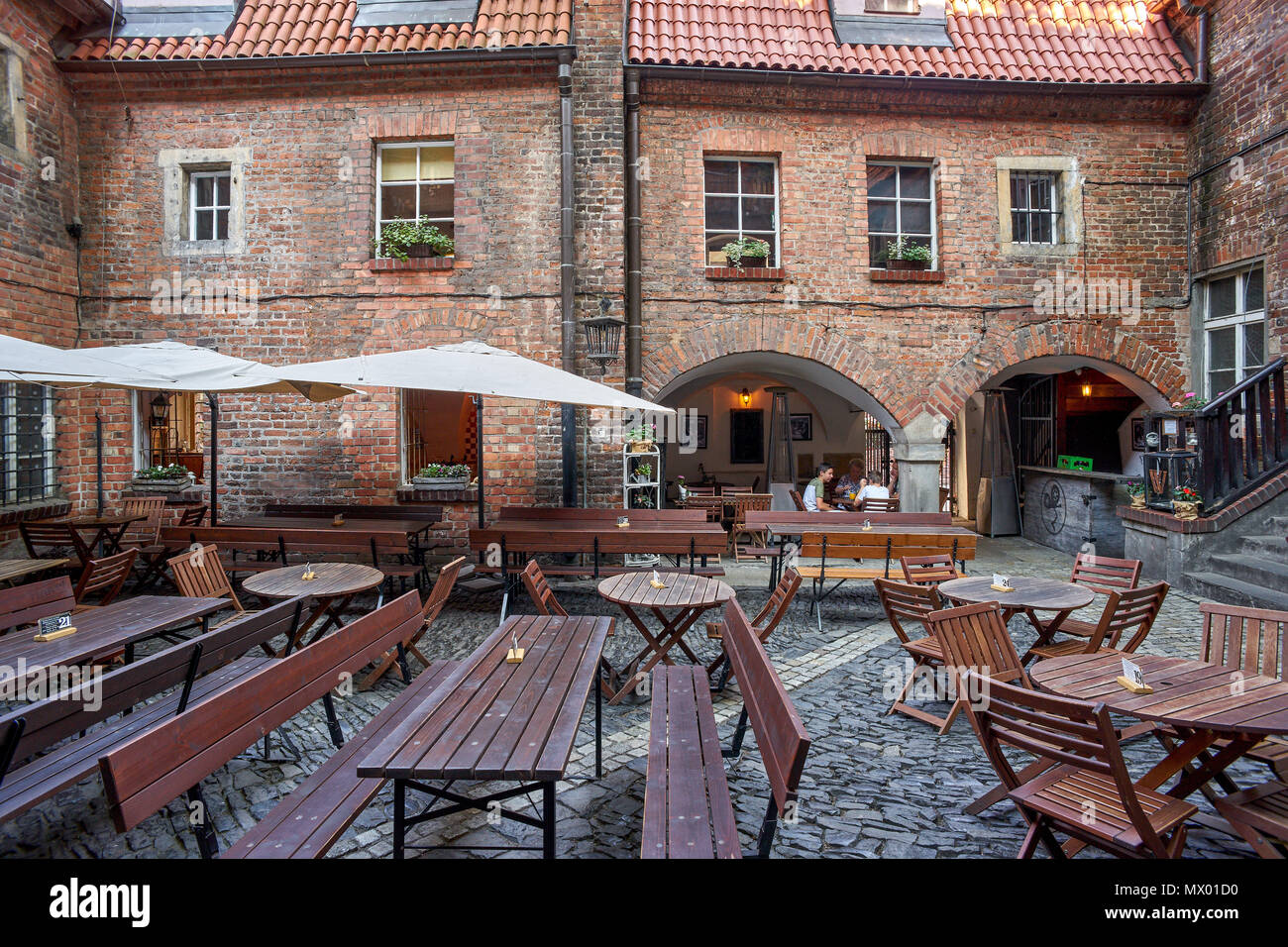 Wroclaw wroclaw motyla noga restaurant pub hi-res stock photography and ...