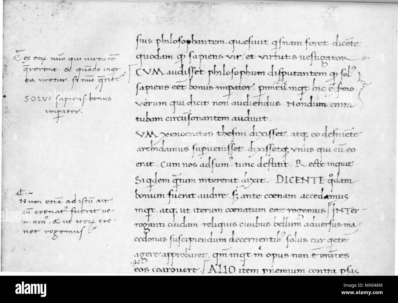 15th century latin manuscript hi-res stock photography and images - Alamy