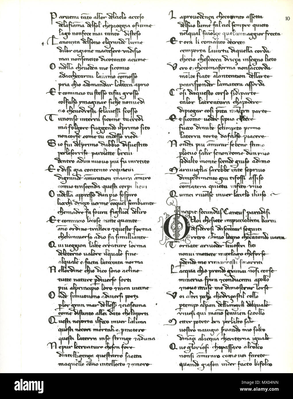 . English: Dante, Divine Comedy. Script: Florentine Bastarda. Berlin ...