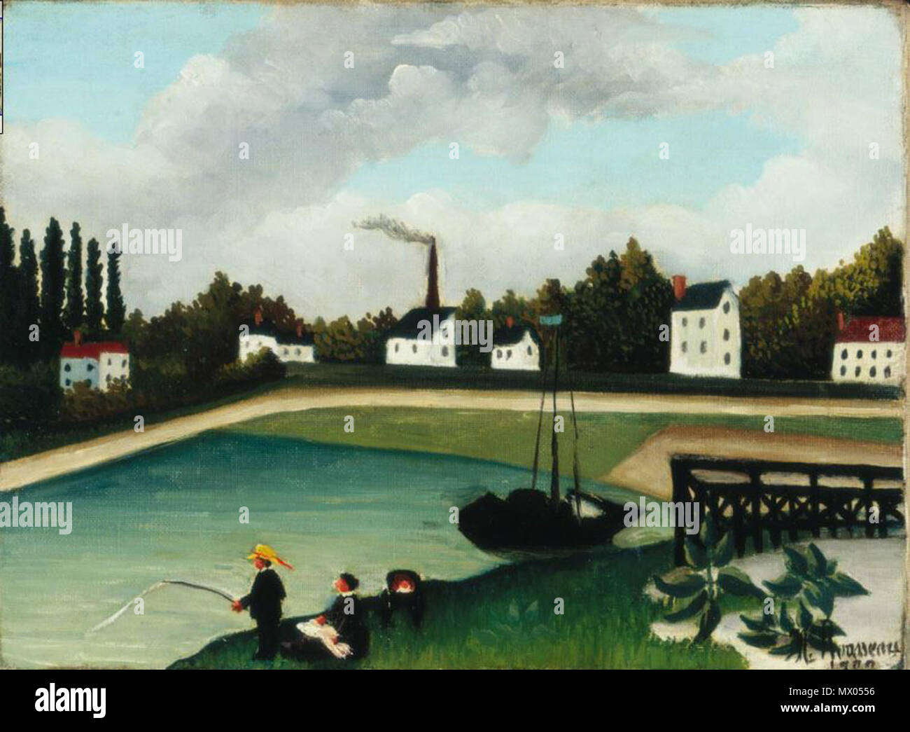 . View from the Quai d'Ivry . 1900 273 Henri Rousseau - View from the ...
