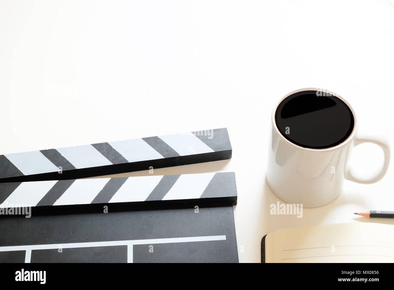 Film script on desk hi-res stock photography and images - Alamy