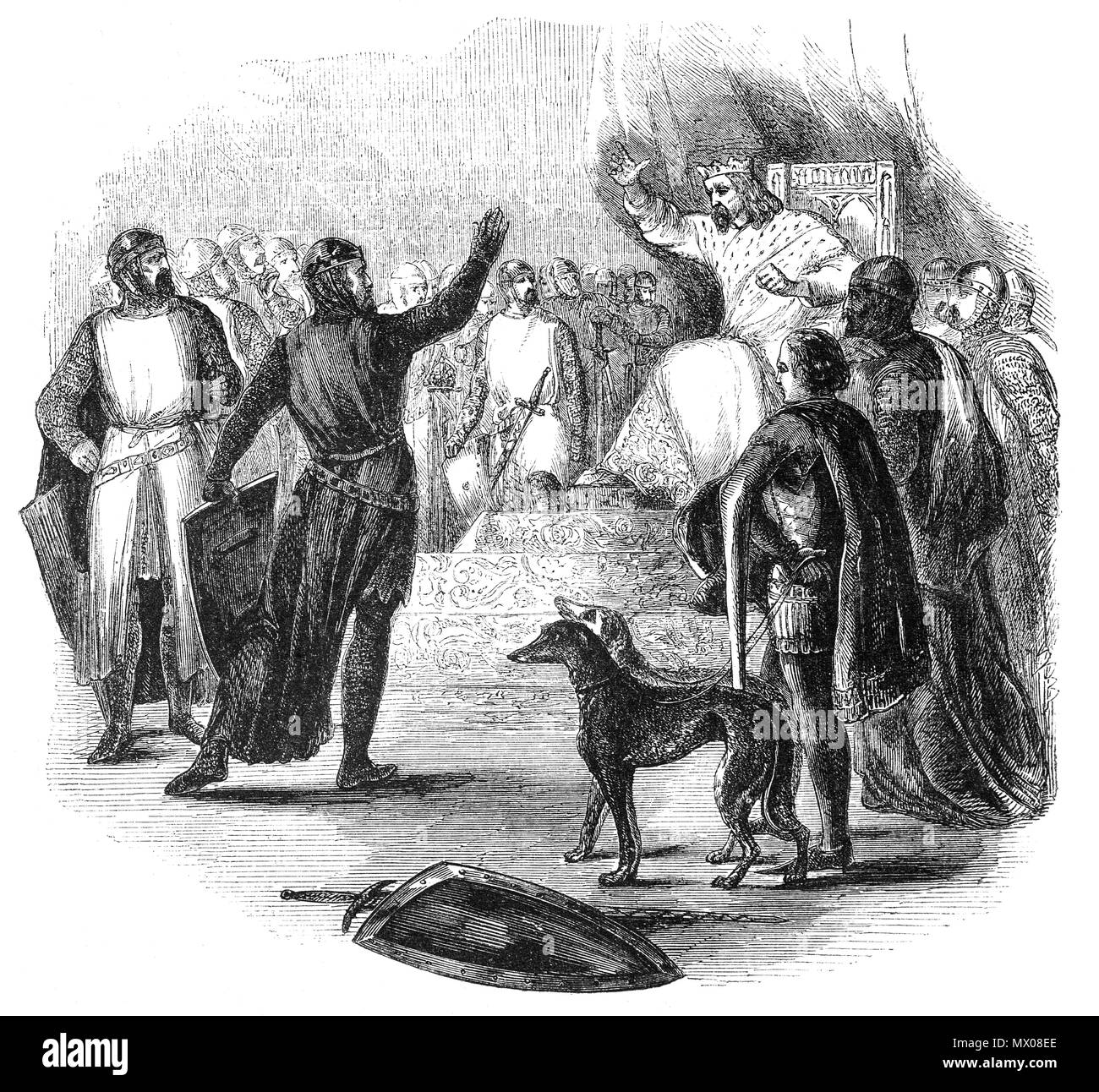 A quarrel broke out between King Edward I and Roger Bigod, Earl of ...