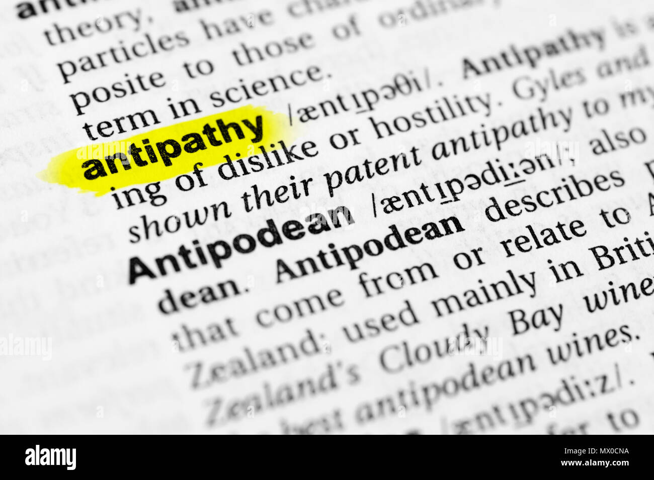 Antipathy High Resolution Stock Photography and Images - Alamy