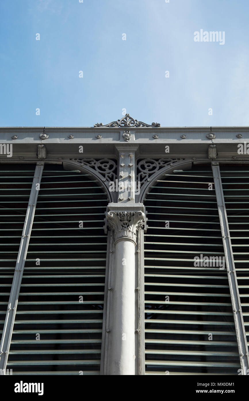 Detail of metallic iron structure belonging to Born Museum of History ...
