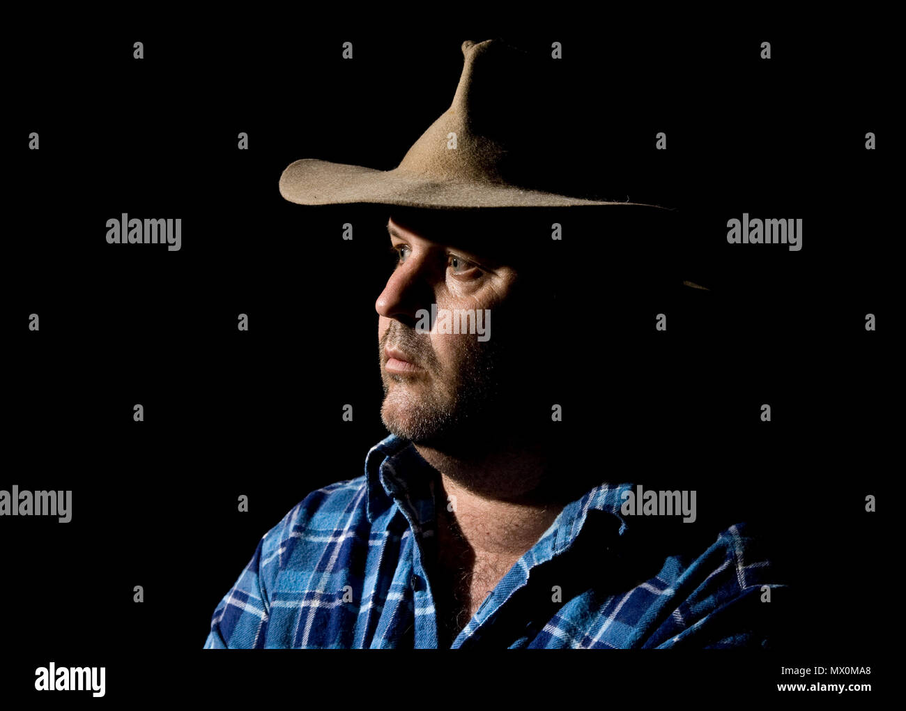 Sad cowboy hi-res stock photography and images - Alamy