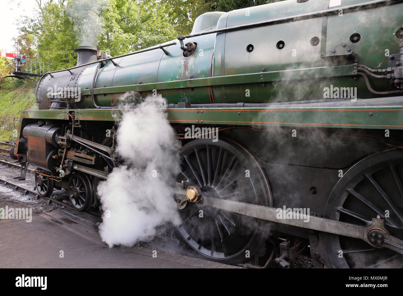 Vintage steam locomotives hi-res stock photography and images - Alamy