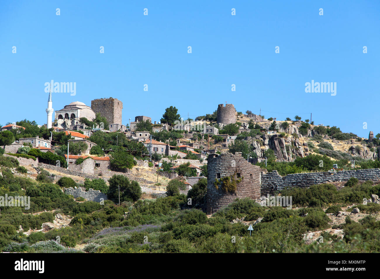 Assos greek ruins hi-res stock photography and images - Alamy