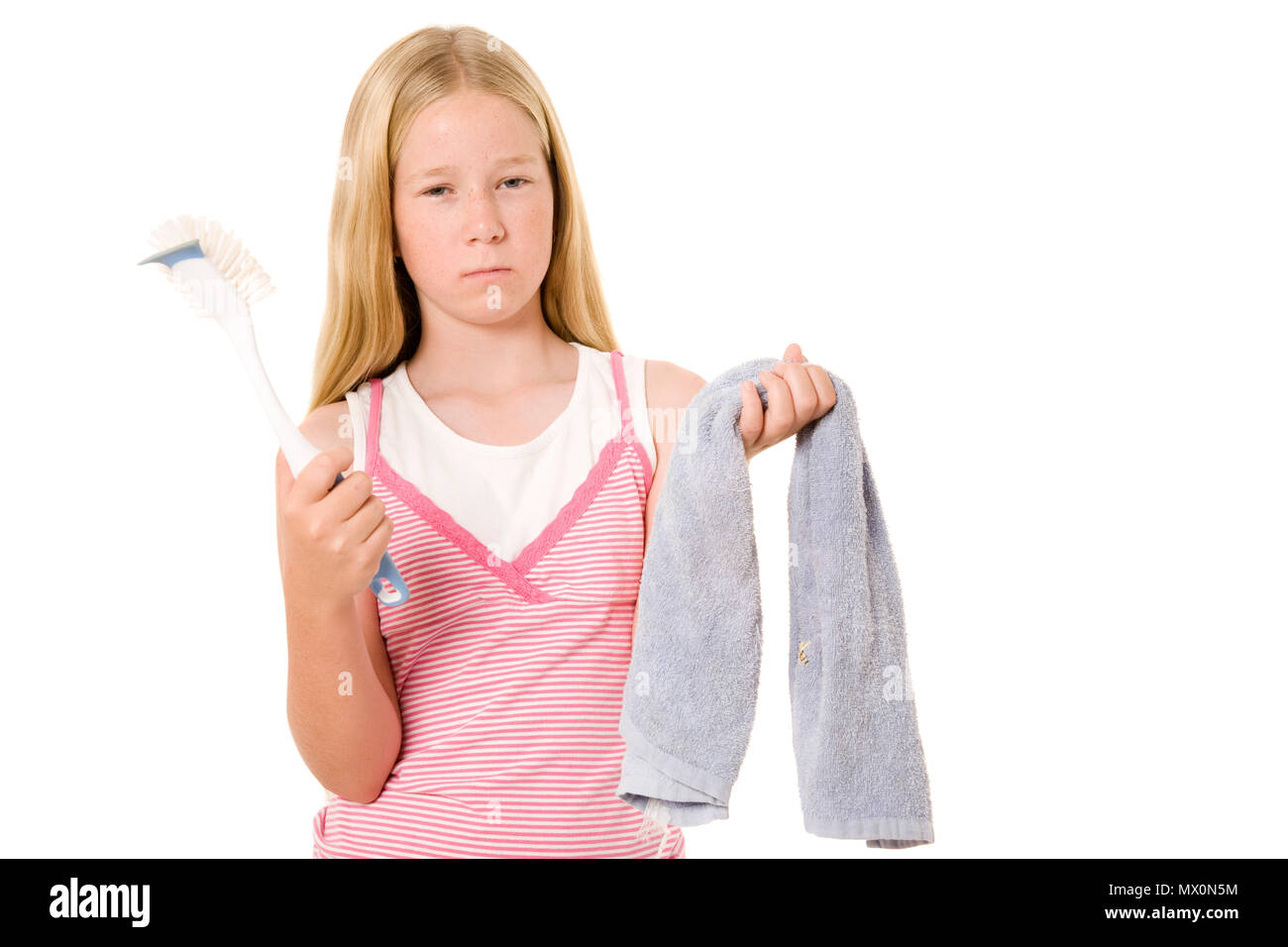 Angry teen facing camera hi-res stock photography and images - Alamy