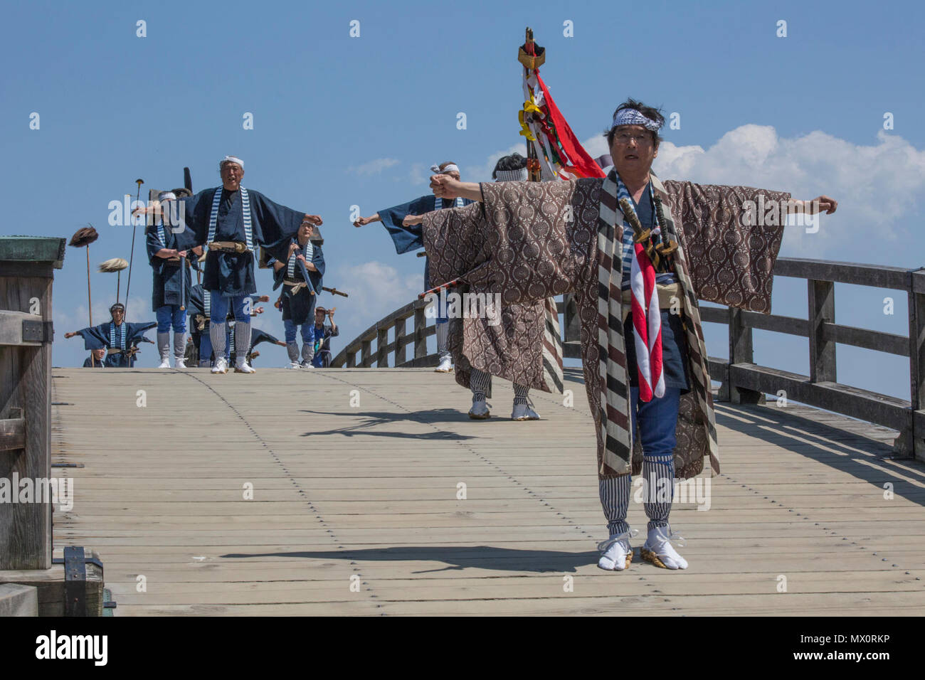 U.S. Marines from Marine Corps Air Station Iwakuni participated in the ...