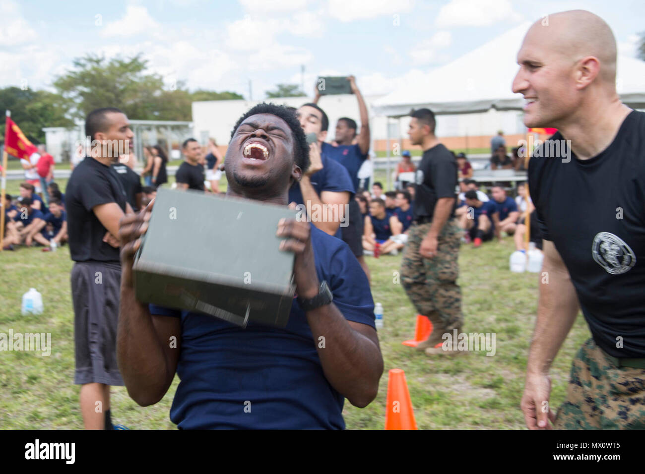 Major David P. Tumanjan, commanding officer of Recruiting Station (RS ...