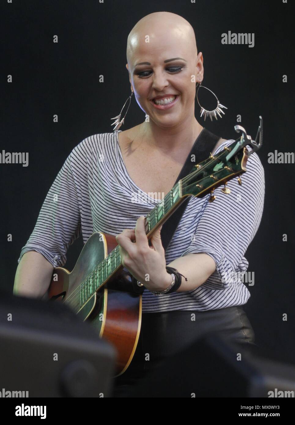 Liverpool, Uk, American Nell Bryden performs at Liverpool Waterfront ...
