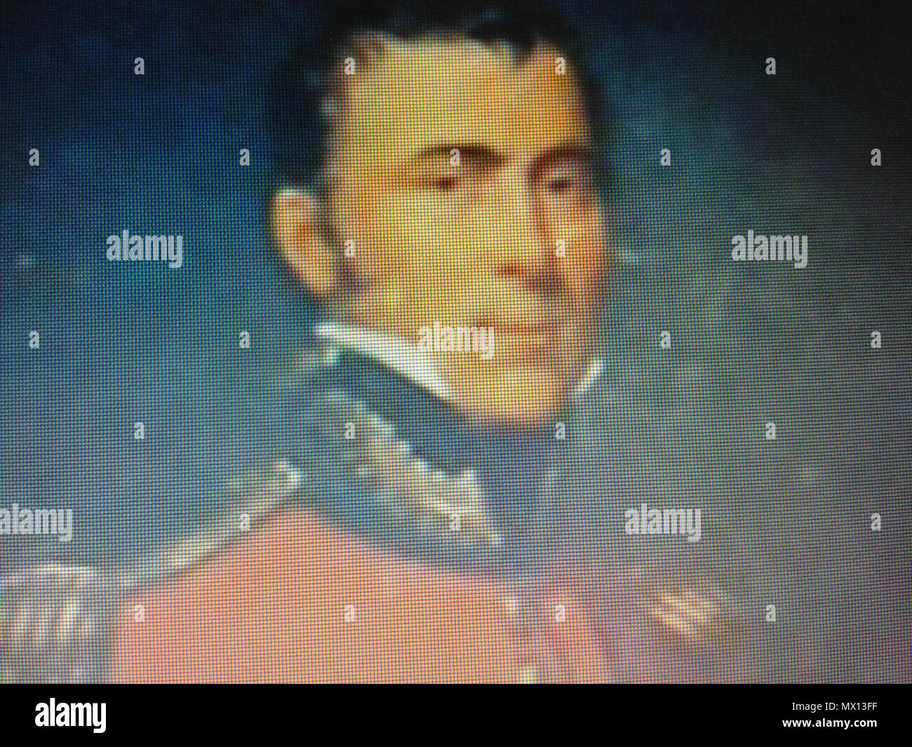 . English: Painting of Colquhoun Grant, British intelligence officer ...