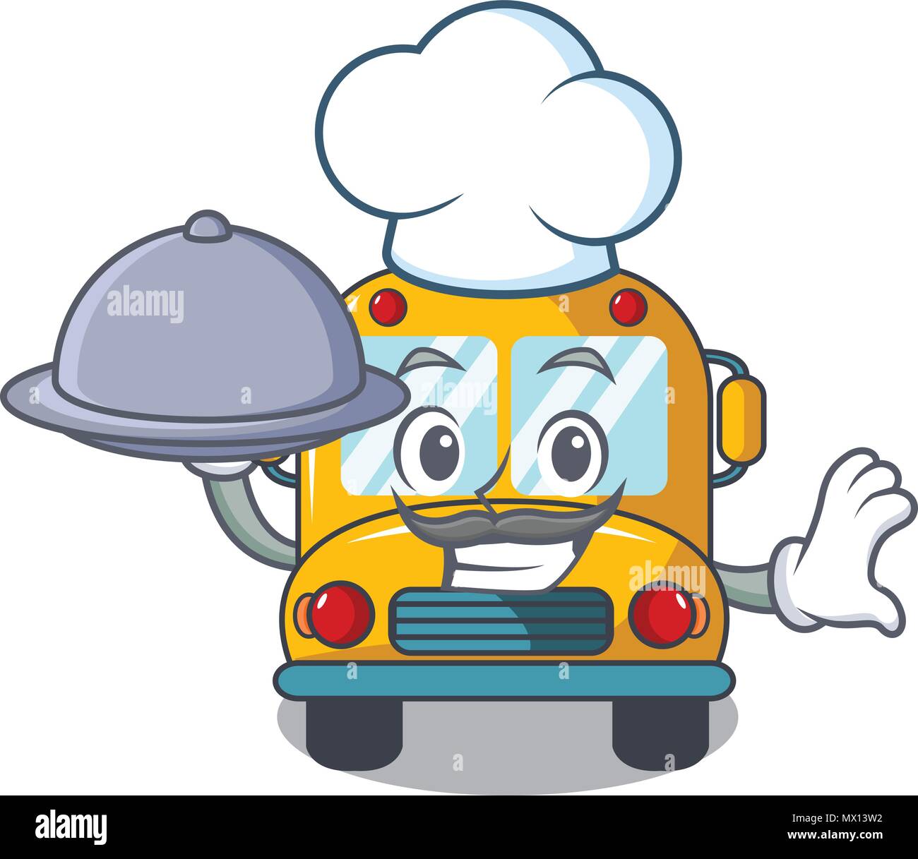Bus cook Stock Vector Images - Alamy