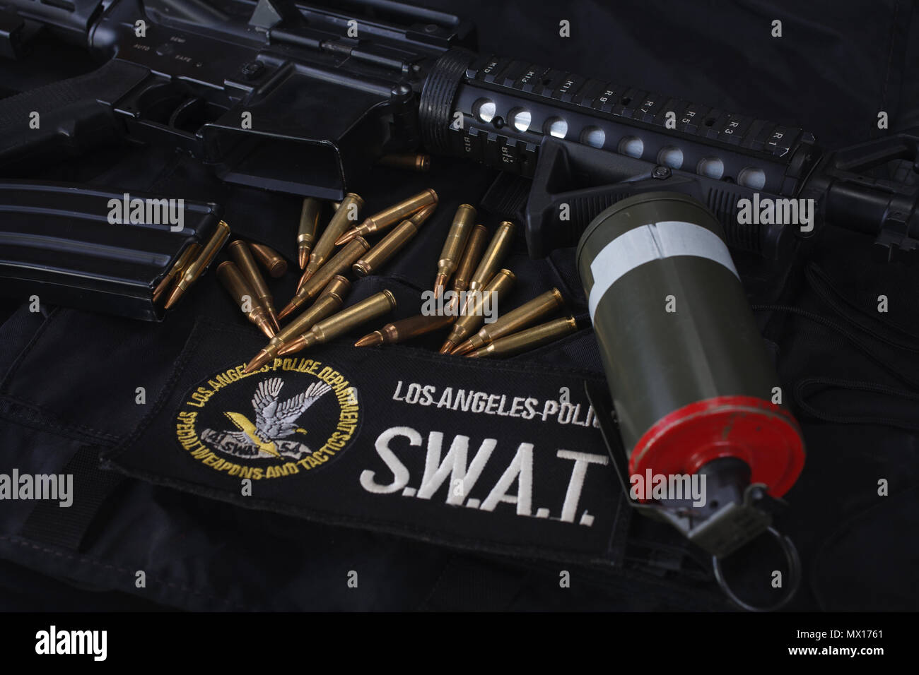 Los angeles police department swat hi-res stock photography and images ...