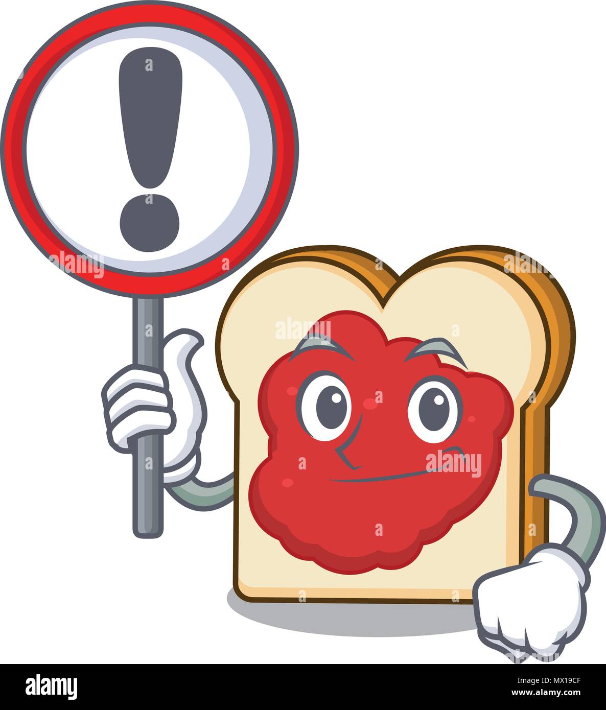 Smiley face bread Stock Vector Images - Alamy