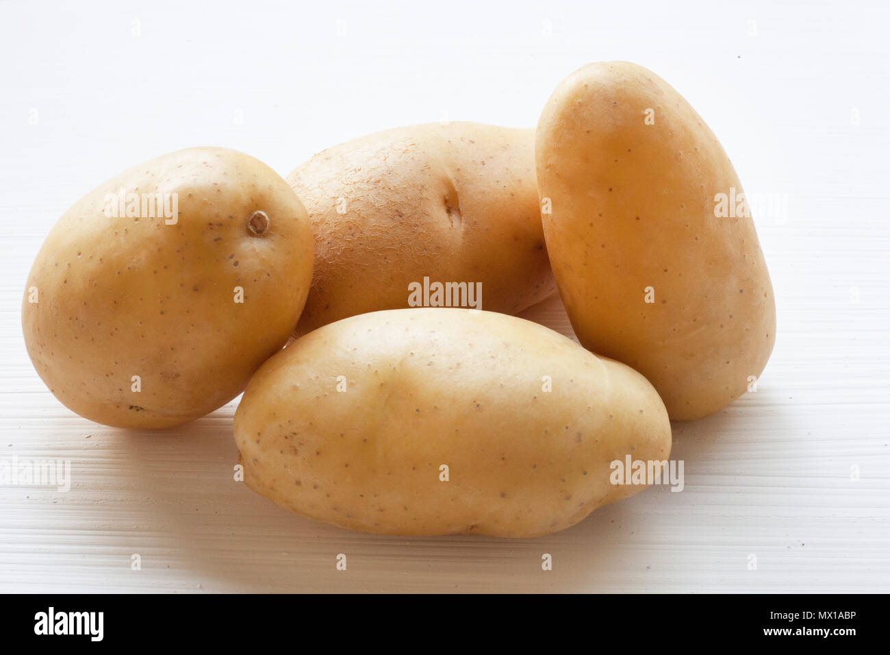 Potato Isolated on white Stock Photo - Alamy